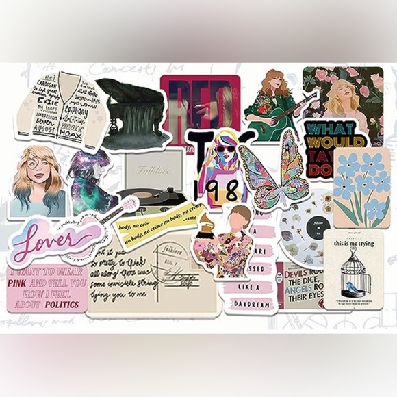 Taylor Swift | Other | Taylor Swift Sticker Pack | Poshmark